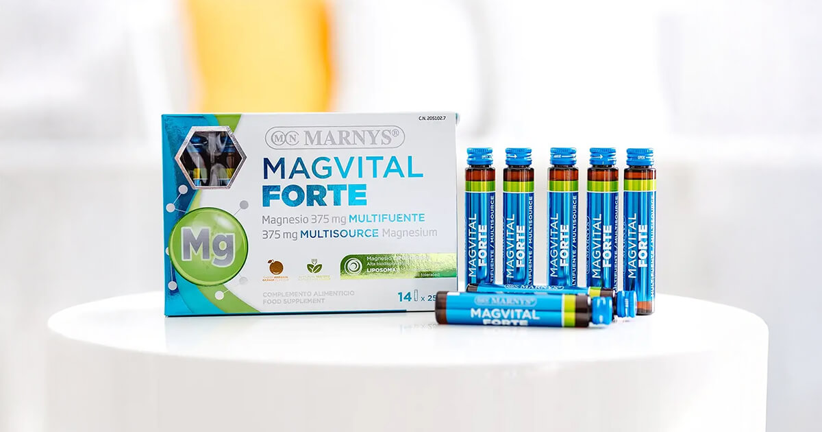 MAGVITAL FORTE – 375 Mg Magneziu Lipozomal din 3 Surse – Vegan