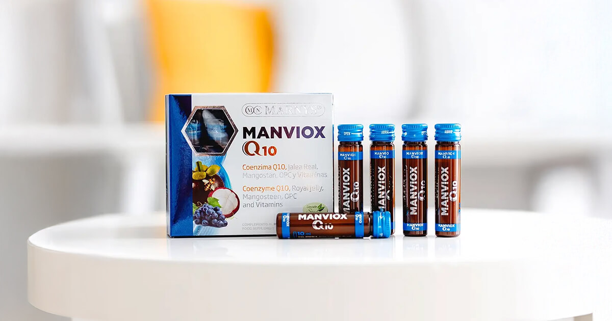 Manviox Q10 – Coenzima Q10 - Antioxidant, Anti-Aging, Energizant