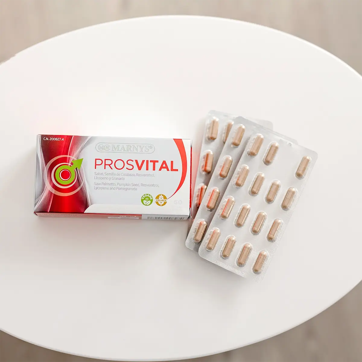 Prosvital pentru Prostată Mărită și Tractul Urinar – 60 Capsule, Vegan